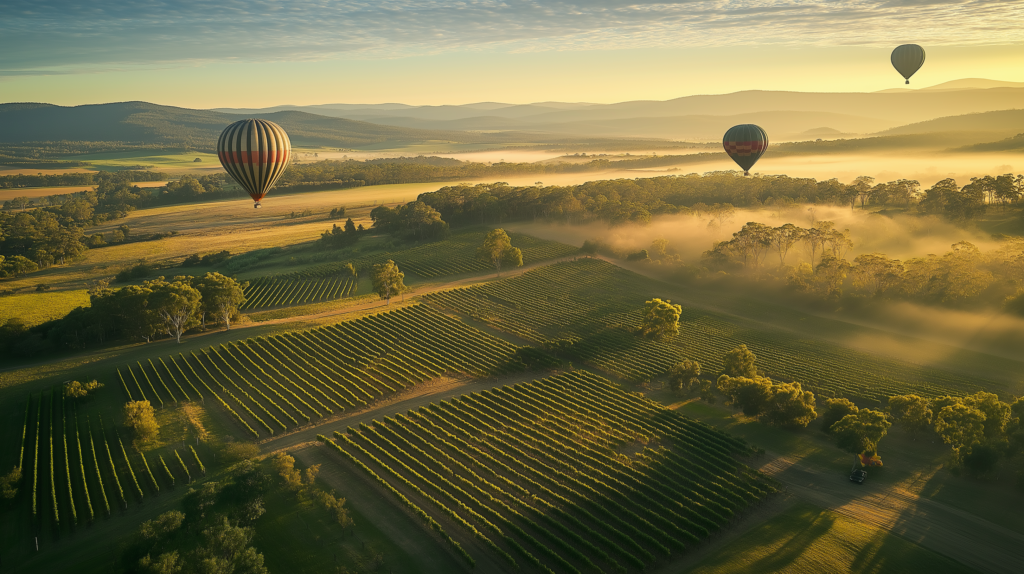 Balloon Aloft: Hunter Valley Balloon Flights - Made in Pokolbin